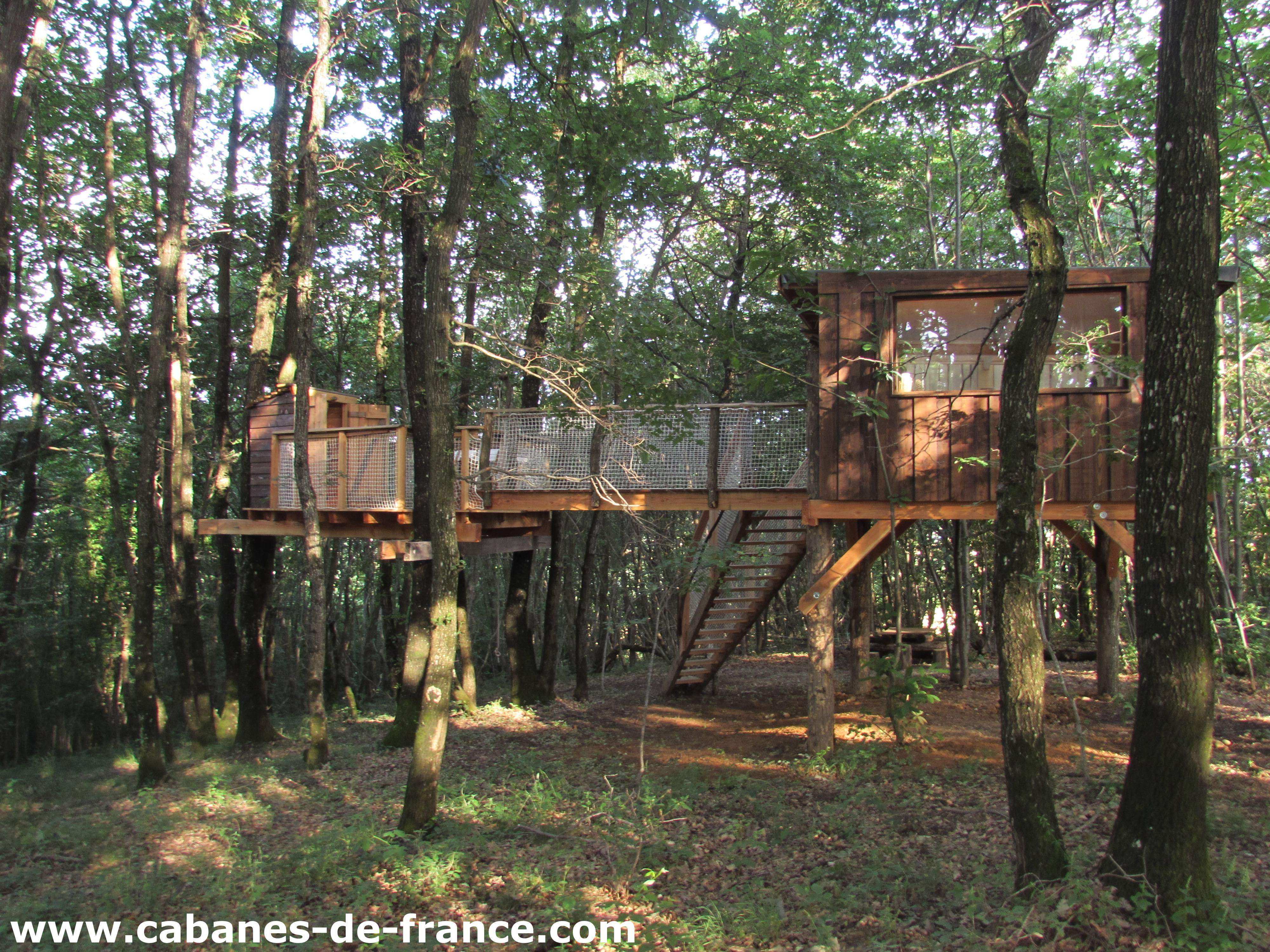 Cabane Piste aux Etoiles - Les Cabanes des Collines : Cabane dans les ...