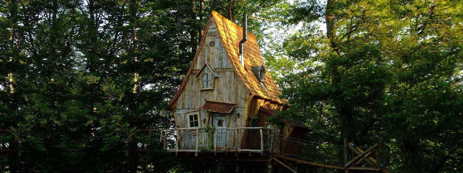 Cabanes de France®: Cabane dans les Arbres et Hébergement Insolite